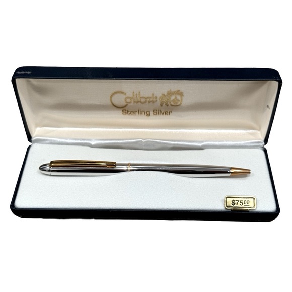 Colibri | Accessories | Vintage Colibri Sterling Silver Ballpoint Pen ...